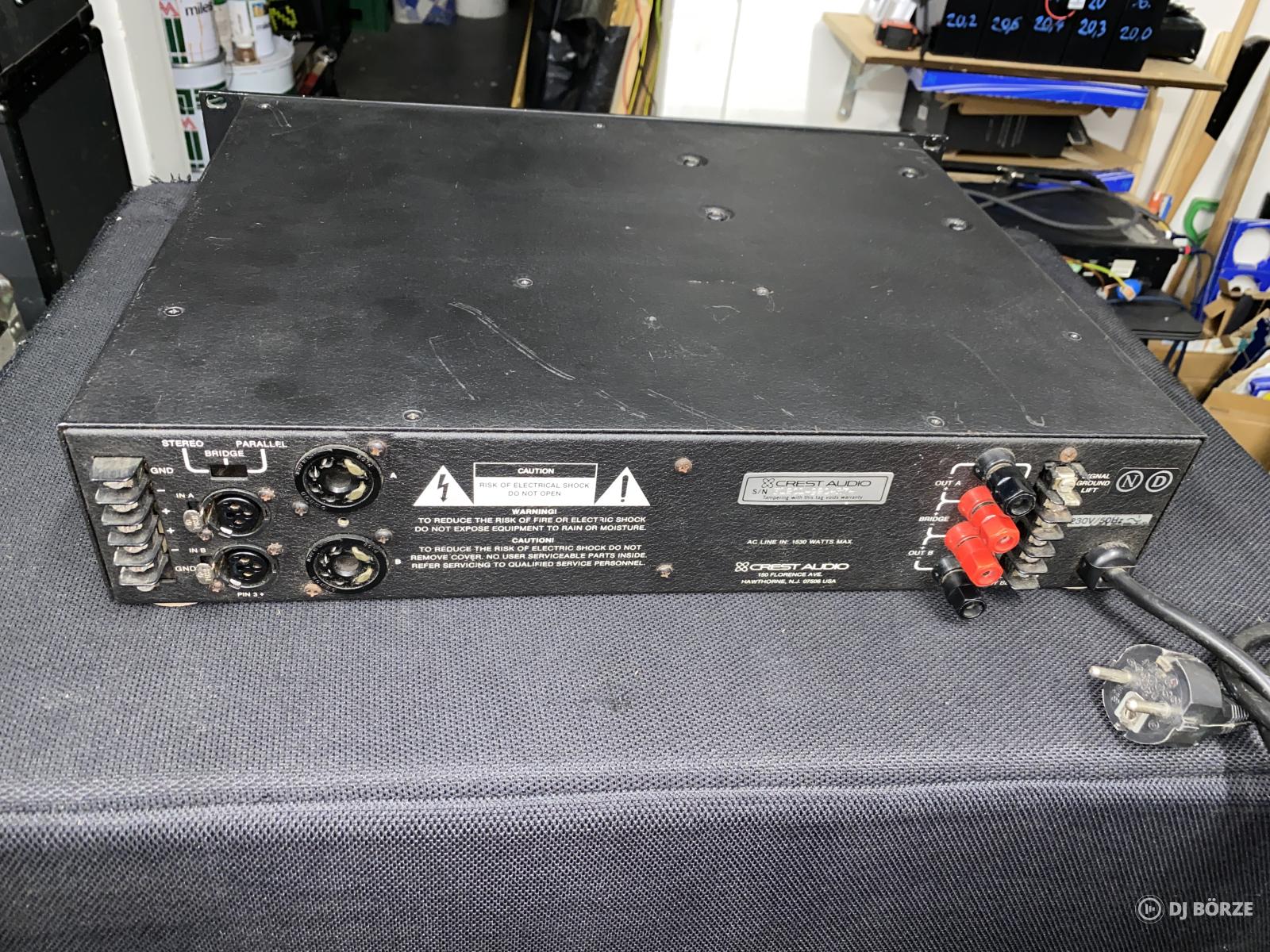 Crest Audio Fa1201 végfok, akár Hi-Fi használatra - DJ Börze